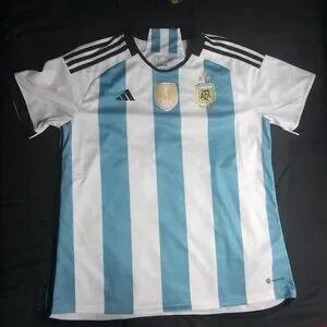 adidas | Shirts | Adidas Afa Argentina Fifa World Champions 222 Soccer ...